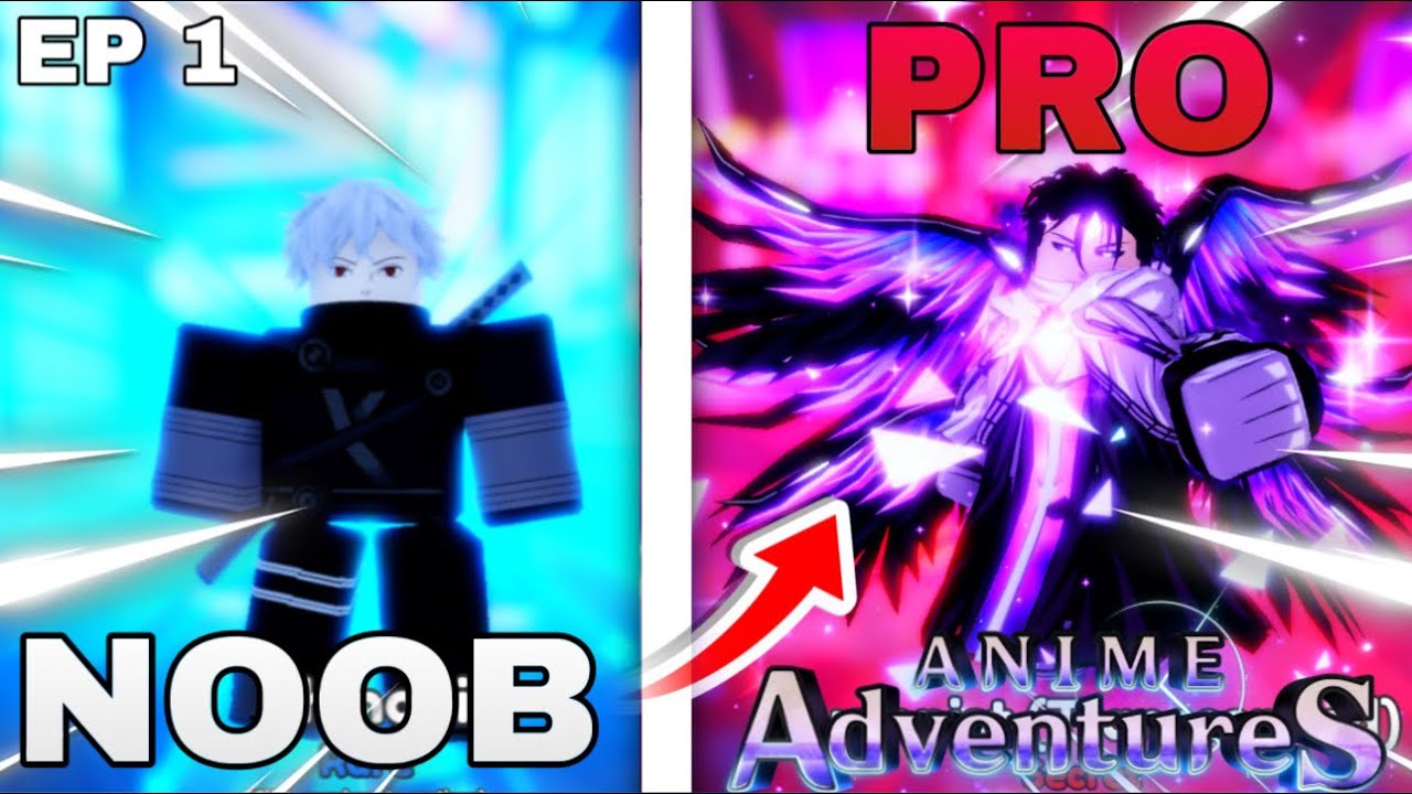 I WENT From NOOB To PRO In The NEW Anime Adventures UPDATE! (Episode 1 ...
