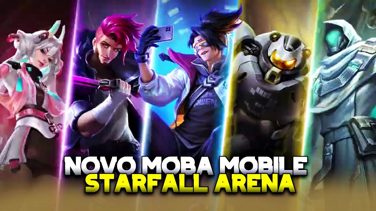 STARFALL ARENA NOVO MOBA MOBILE FUTURISTA INCRÍVEL! SERÁ QUE VAI VALE A PENA JOGAR? - YouTube