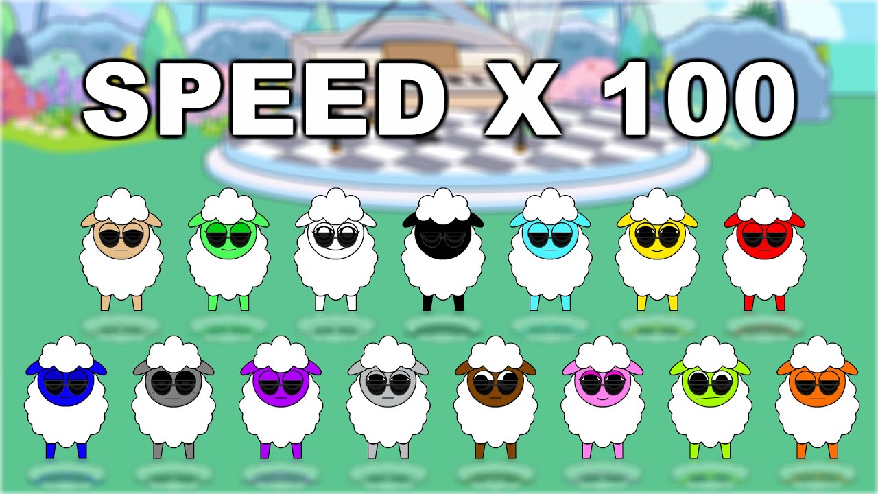 Sprunki Beep Beep I'm a sheep animation- SPEED X100 - YouTube