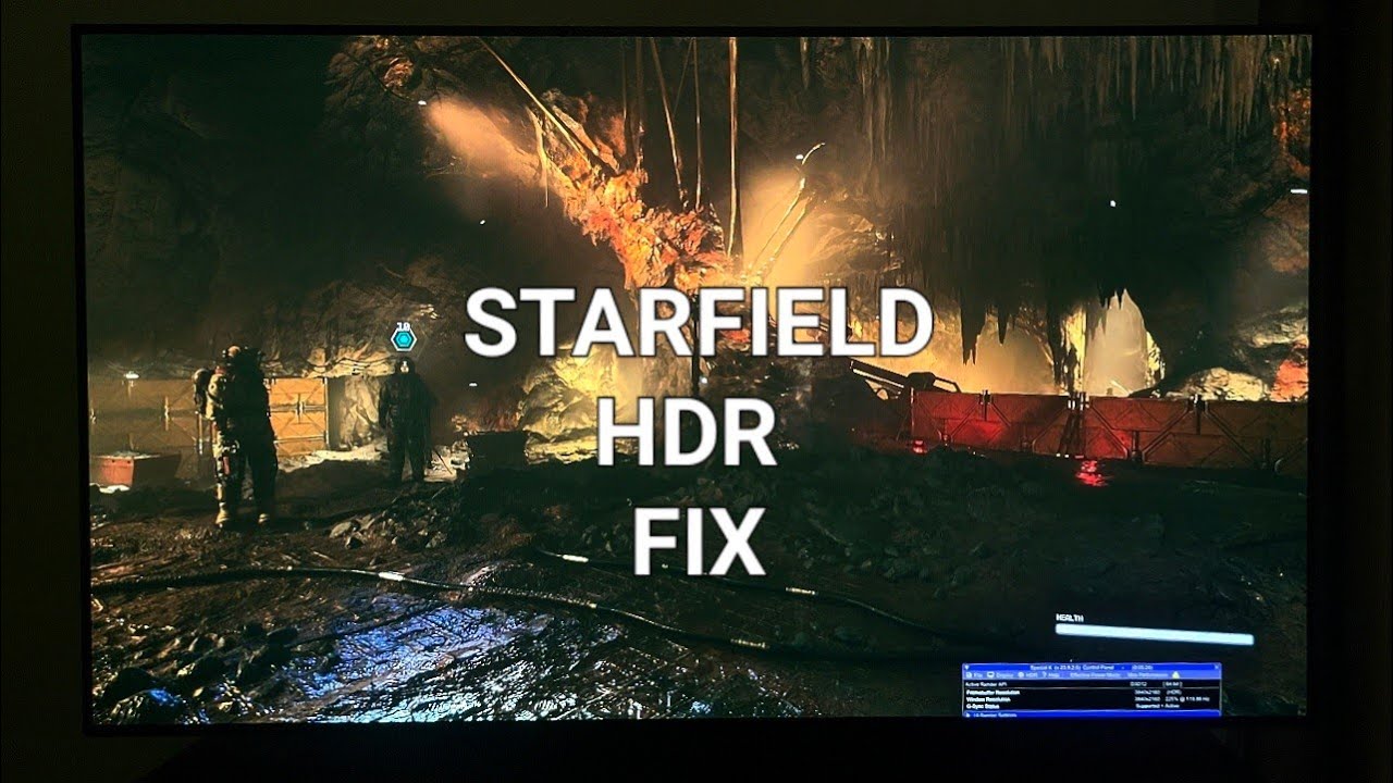 STARFIELD HDR FIX PC (very easy) - YouTube