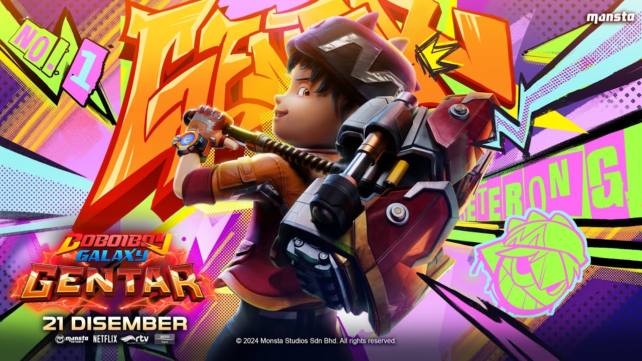 OFFICIAL TRAILER | Boboiboy Galaxy GENTAR | tapi boong - YouTube