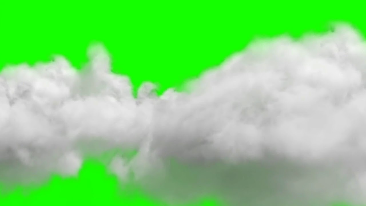 SHORT FLYING INSIDE OF CLOUDS GREEN SCREEN - YouTube