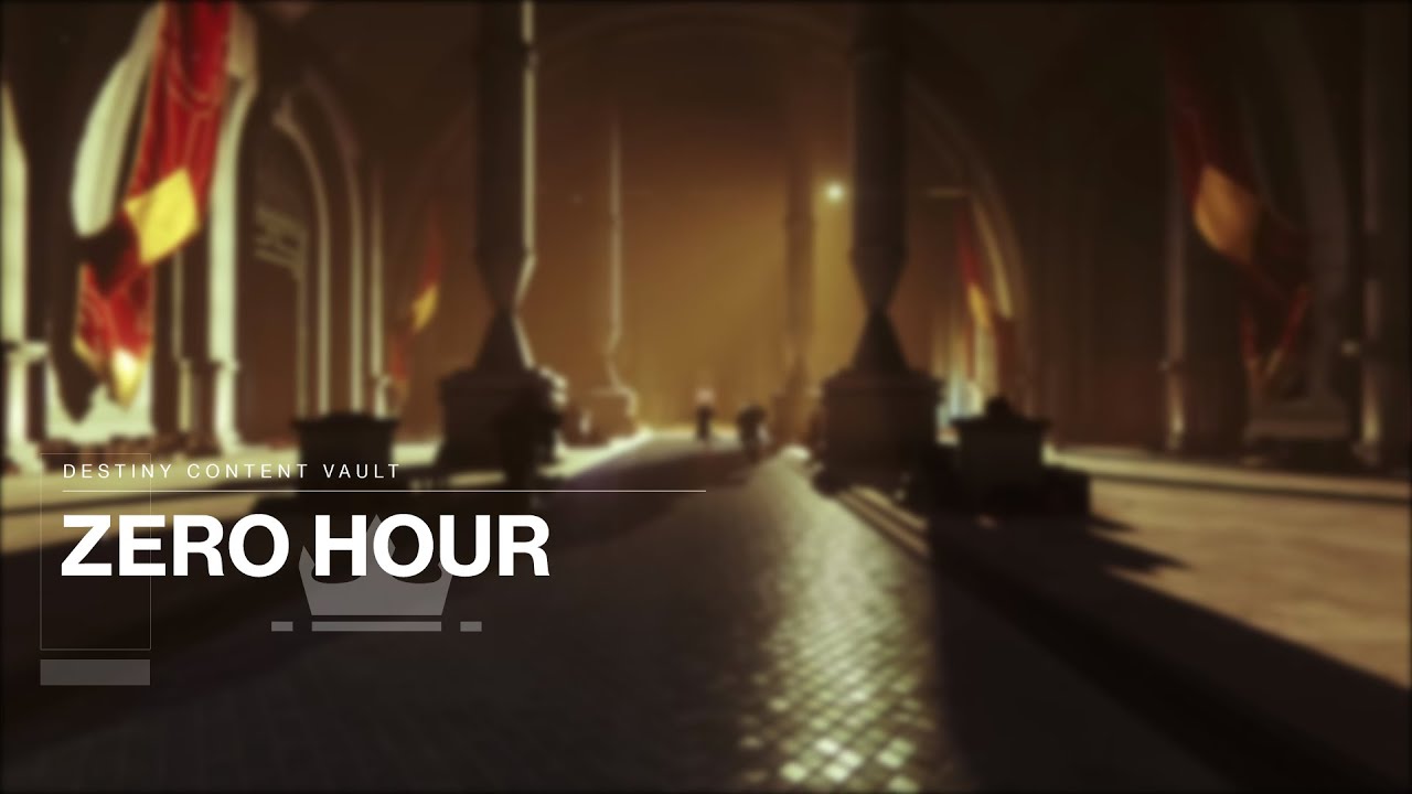 Destiny Content Vault: Zero Hour - YouTube