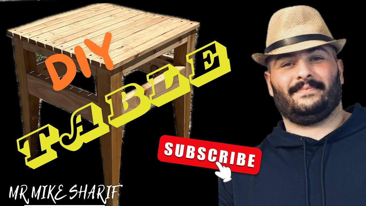 I Built a Table DIY - YouTube