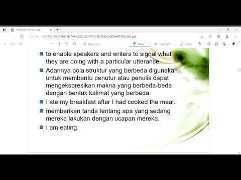 SYNTAX CHAPTER 3: Construction in English Syntax - YouTube