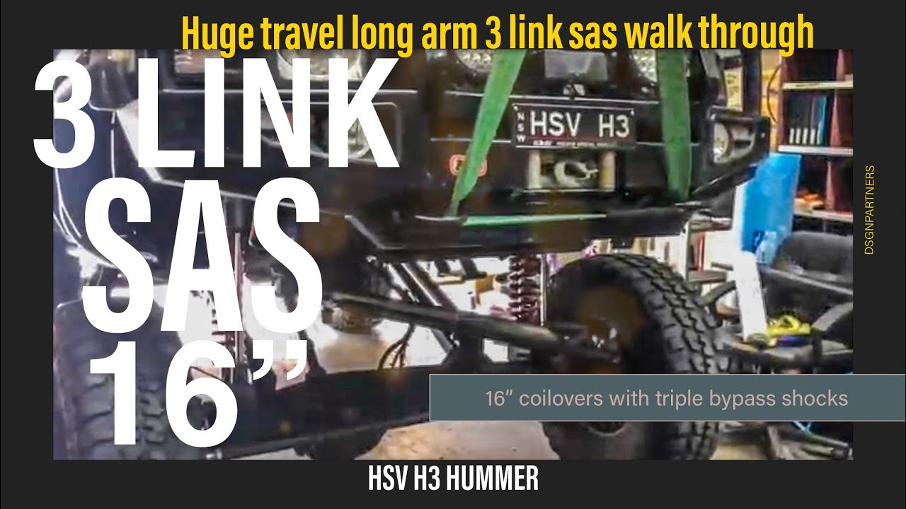 3 Link SAS H3 Hummer walk around - YouTube