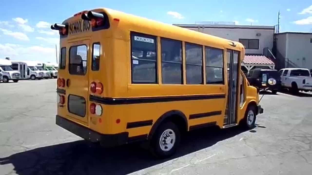 Used Bus For Sale - 2010 Blue Bird Micro Bird by Girardin B80386 - YouTube