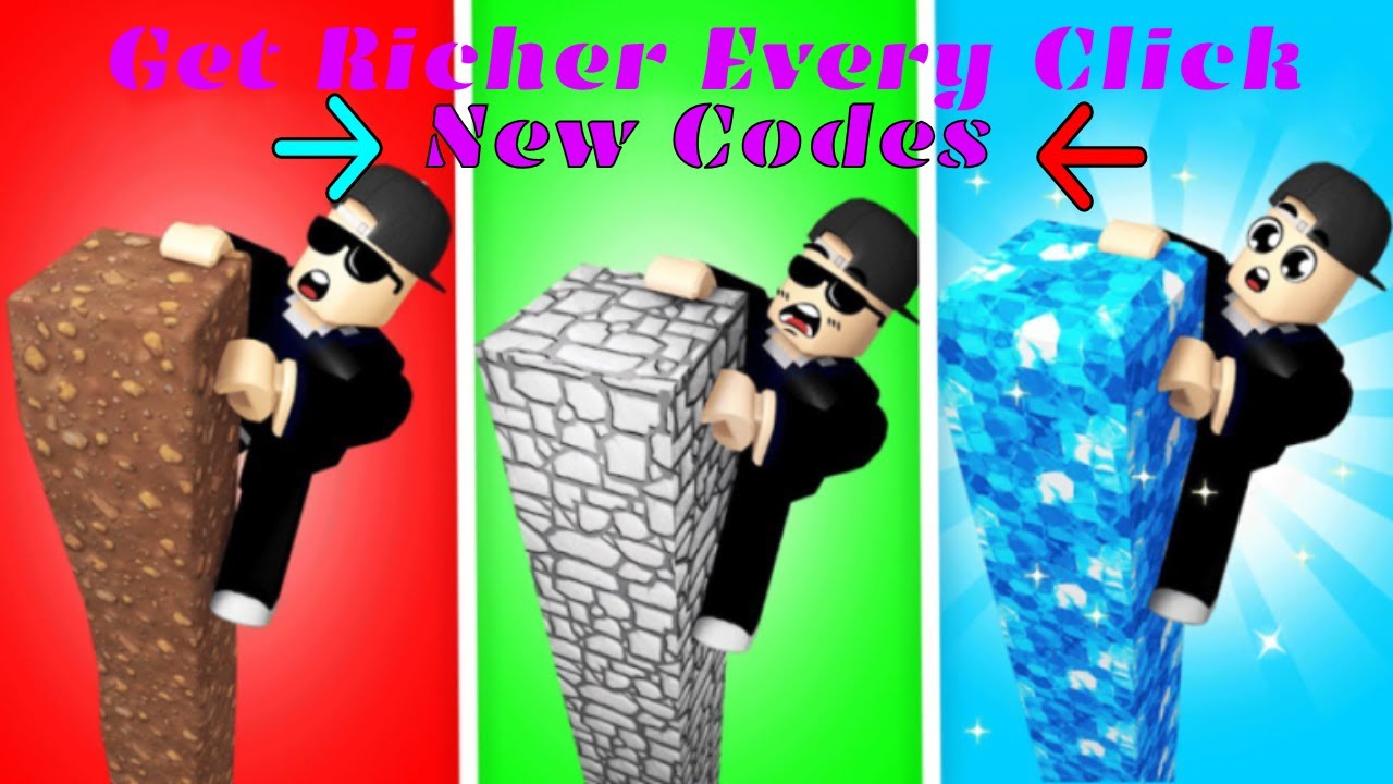 New Code For Get Richer Every Click Simulator - YouTube