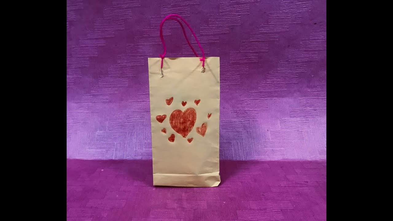 How To Make A PAPER BAG YouTube How To Make A PAPER BAG YouTube