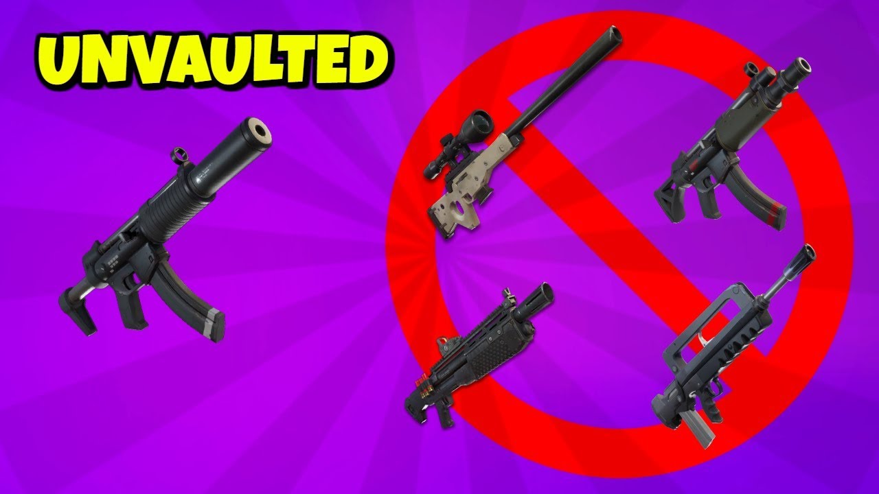 SUPPRESSED SMG BACK + VAULTED - Bolt Action + Burst + SMG + Heavy ...