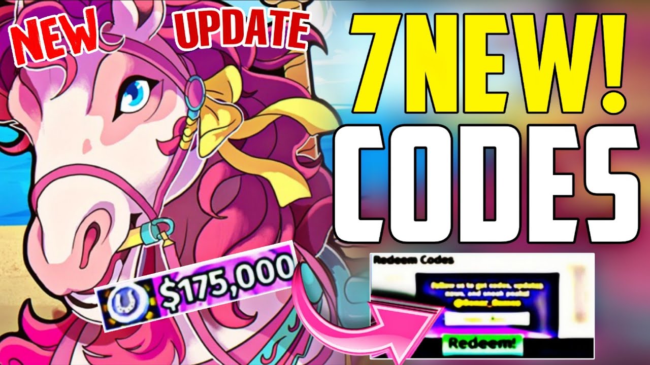 *NEW UPDATE* ALL WORKING HORSE LIFE CODES IN JUNE 2025 !ROBLOX HORSE ...