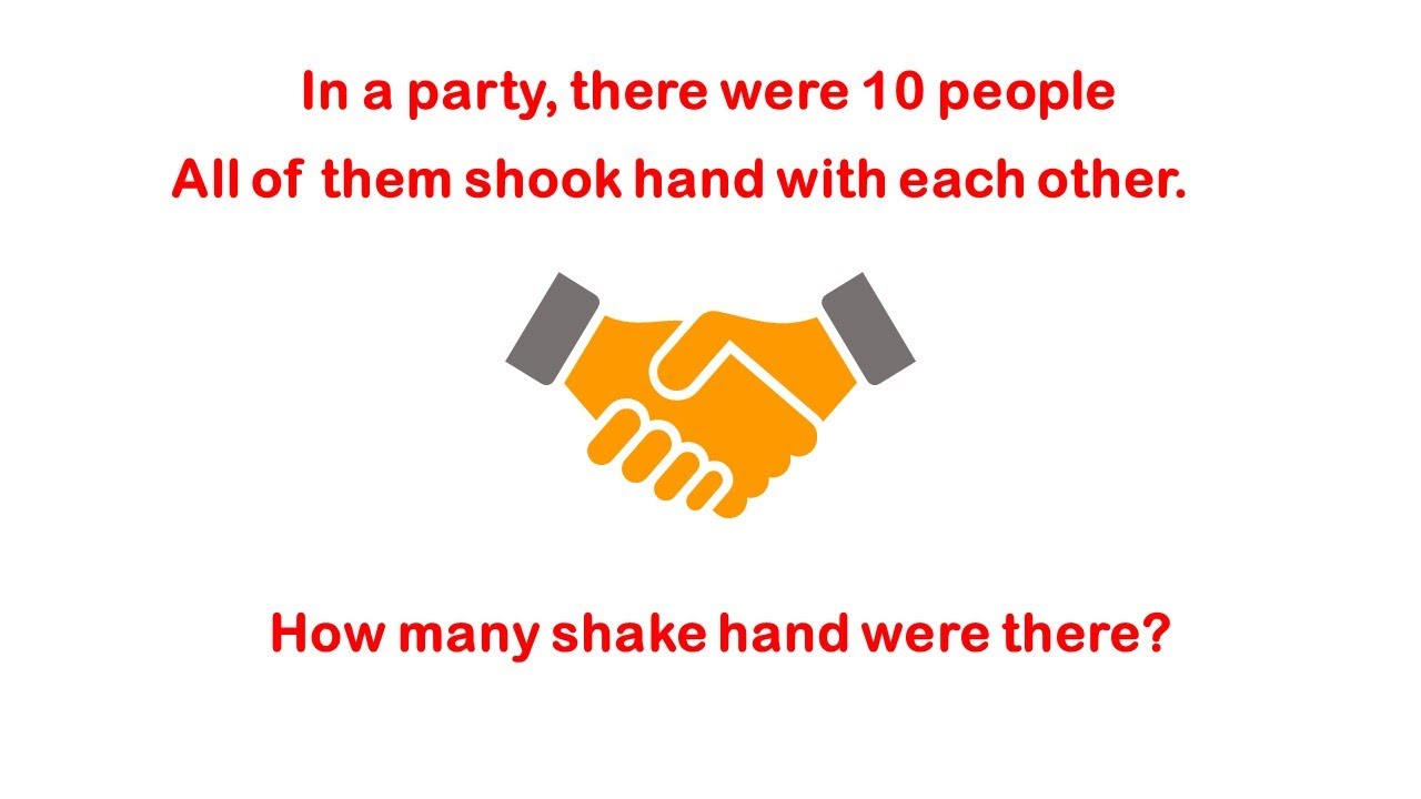 Permutations and Combinations | Counting handshakes - YouTube