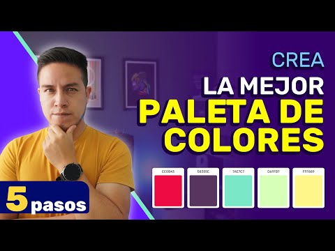 La combinación perfecta: paleta de colores morado y azul para tus ...