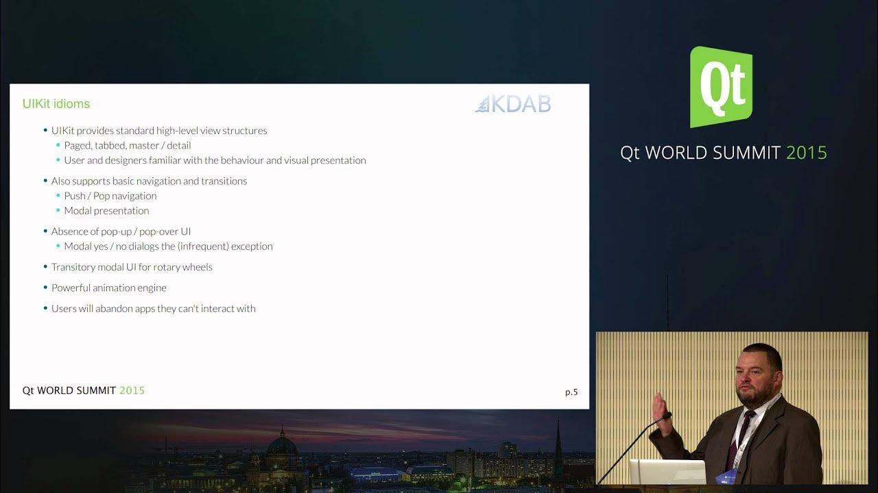 QtWS15- Qt on iOS A to Z, Mike Krus, KDAB - YouTube