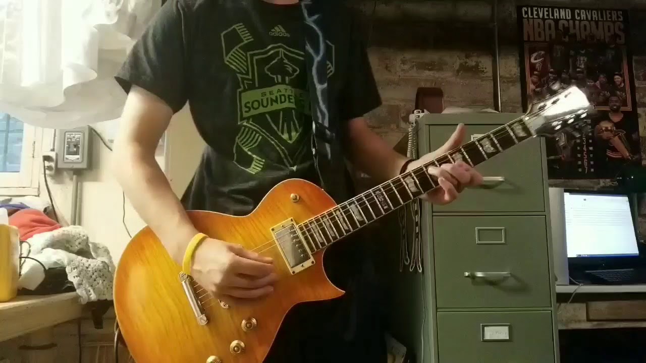 Muse Guitar Cover - Something Human - YouTube
