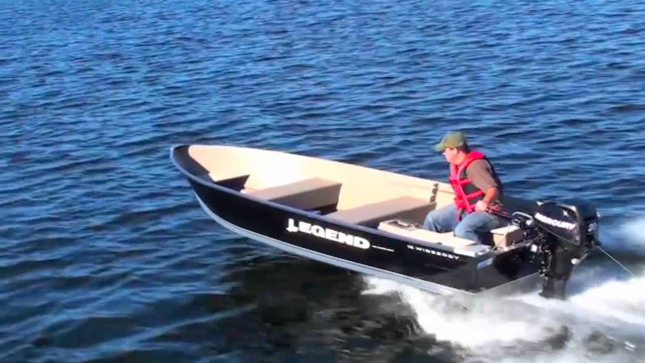 Best Fishing Utility Boat by Legend 16 Widebody Boating Video - YouTube