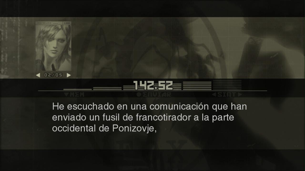 METAL GEAR SOLID 3: Snake Eater - Codec - YouTube