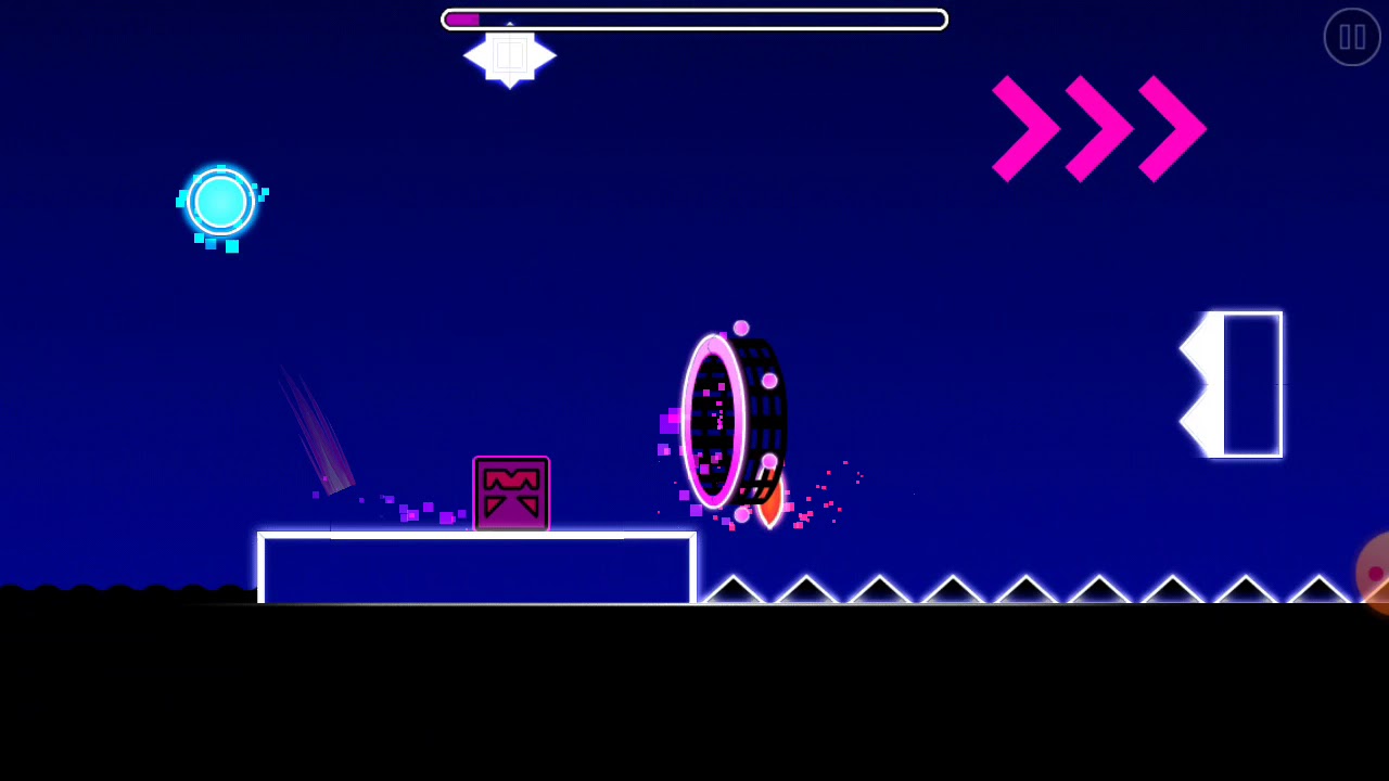 Geometry Dash- "Swing Copter fanmade" by JohnAlexanderCR (3 coins ...