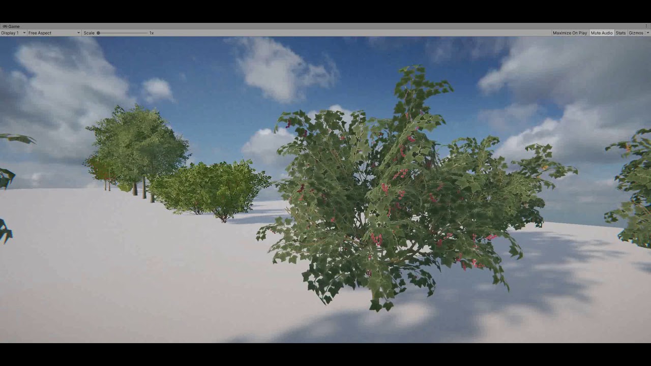 European Garden Trees (Unity) - YouTube