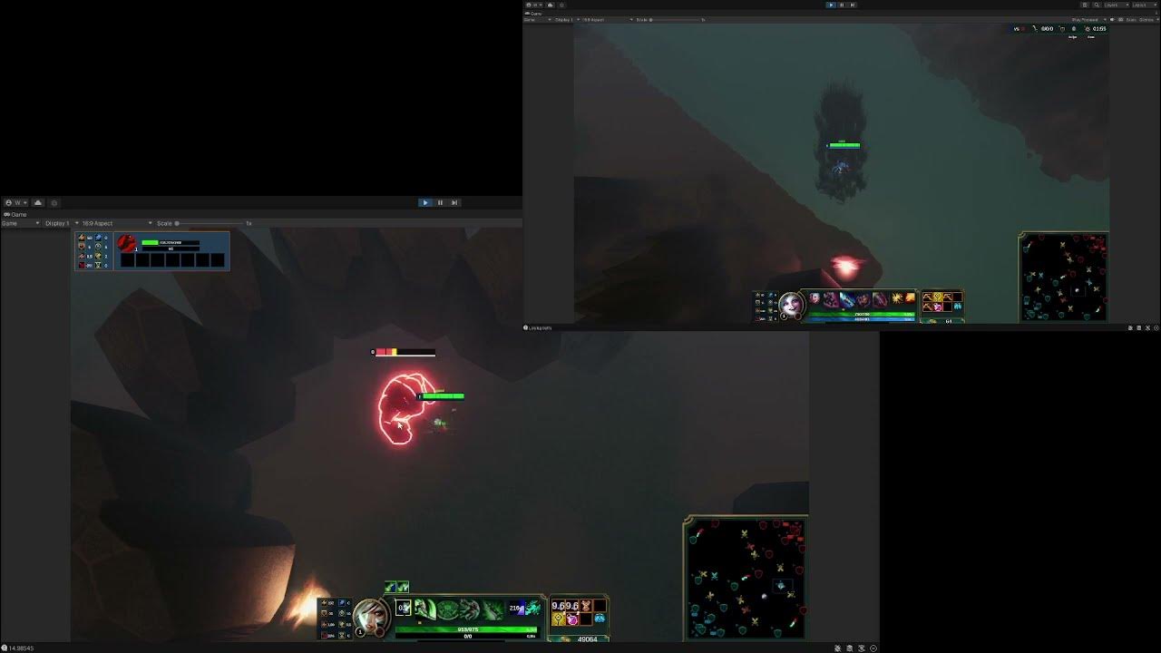 moba test gameplay - unity 3d - YouTube