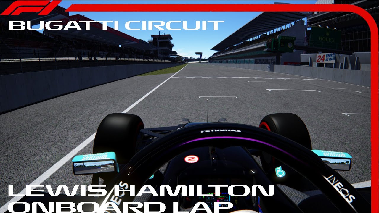 F1 2020 - Lewis Hamilton Bugatti Circuit Onboard - Assetto Corsa - YouTube