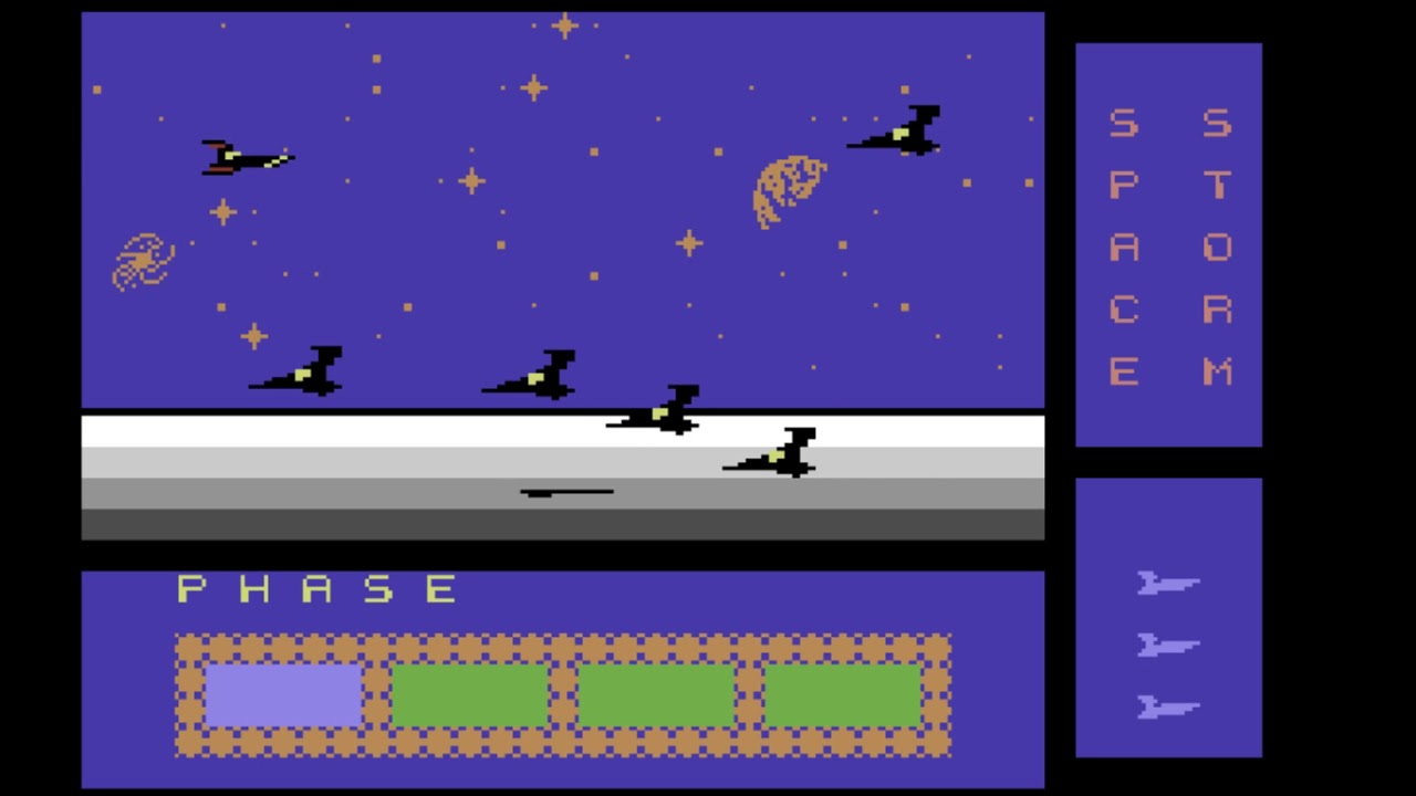 C64 Game: Space Storm (1985, Hebdogiciel) - YouTube