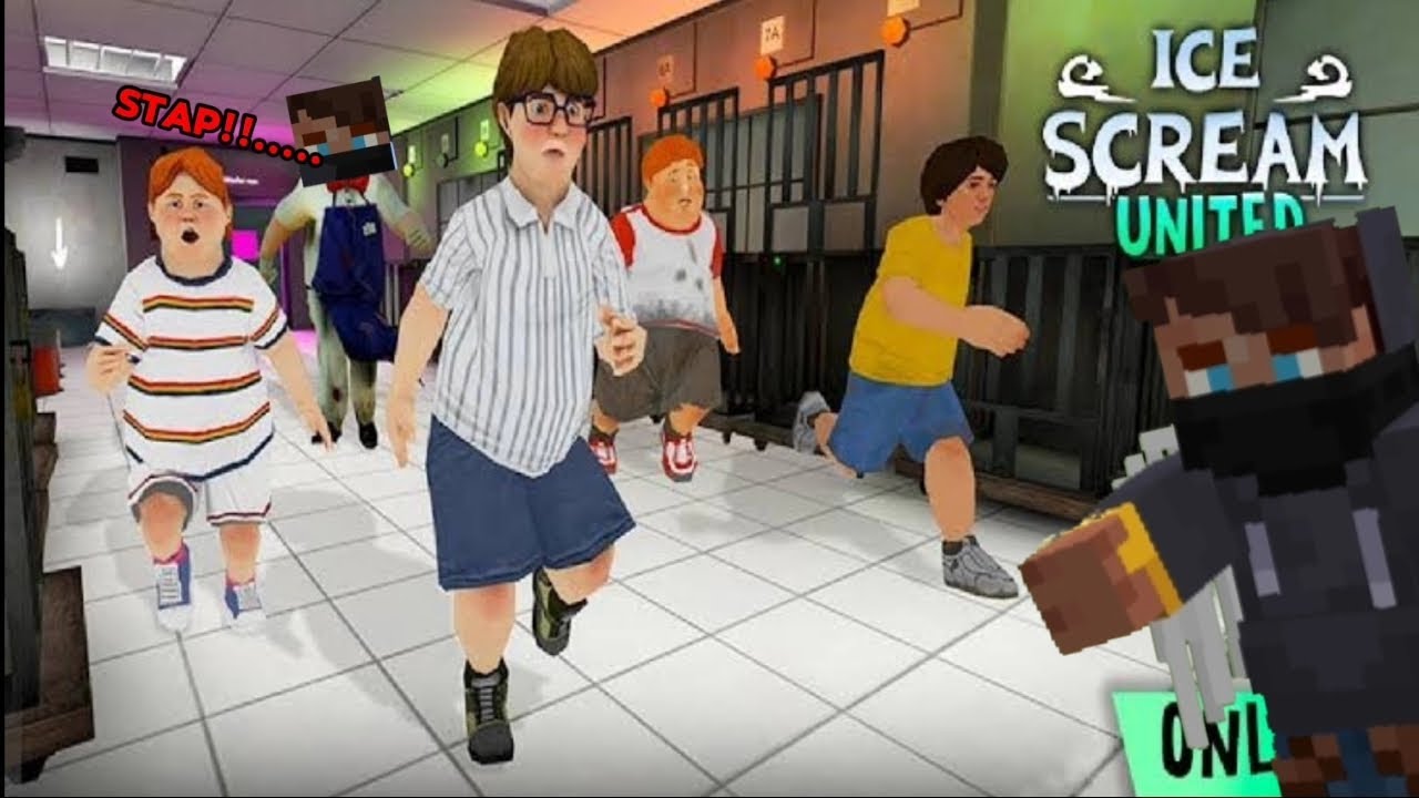 Noob became Ice Scream Man 👽 | Noob | - YouTube