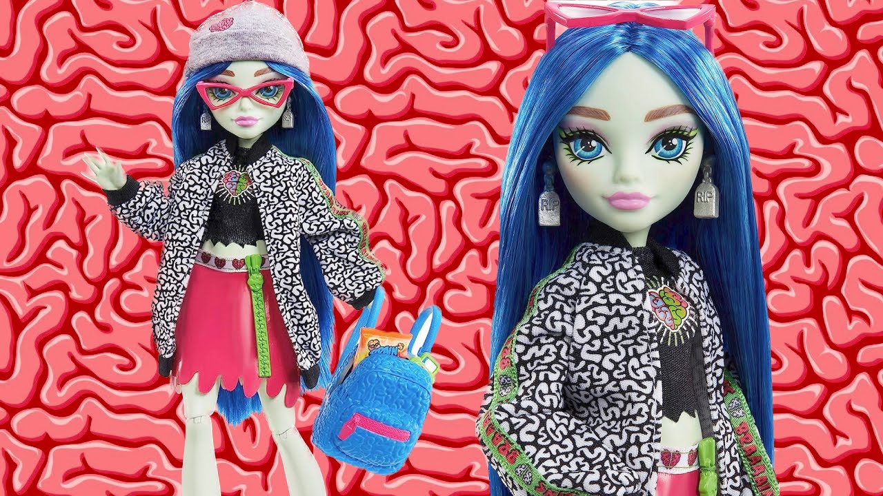 Why is She Green?… Ghoulia Yelps, Monster High G3 Doll Review - YouTube