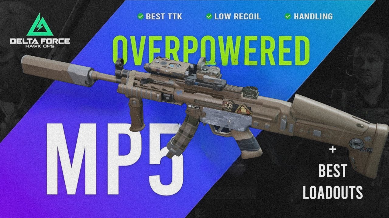 Zero Recoil MP5 Build Best Loadout Delta Force Mobile | Delta Force ...