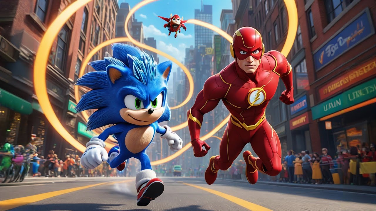 Sonic the Hedgehog vs The Flash | Short Story - YouTube