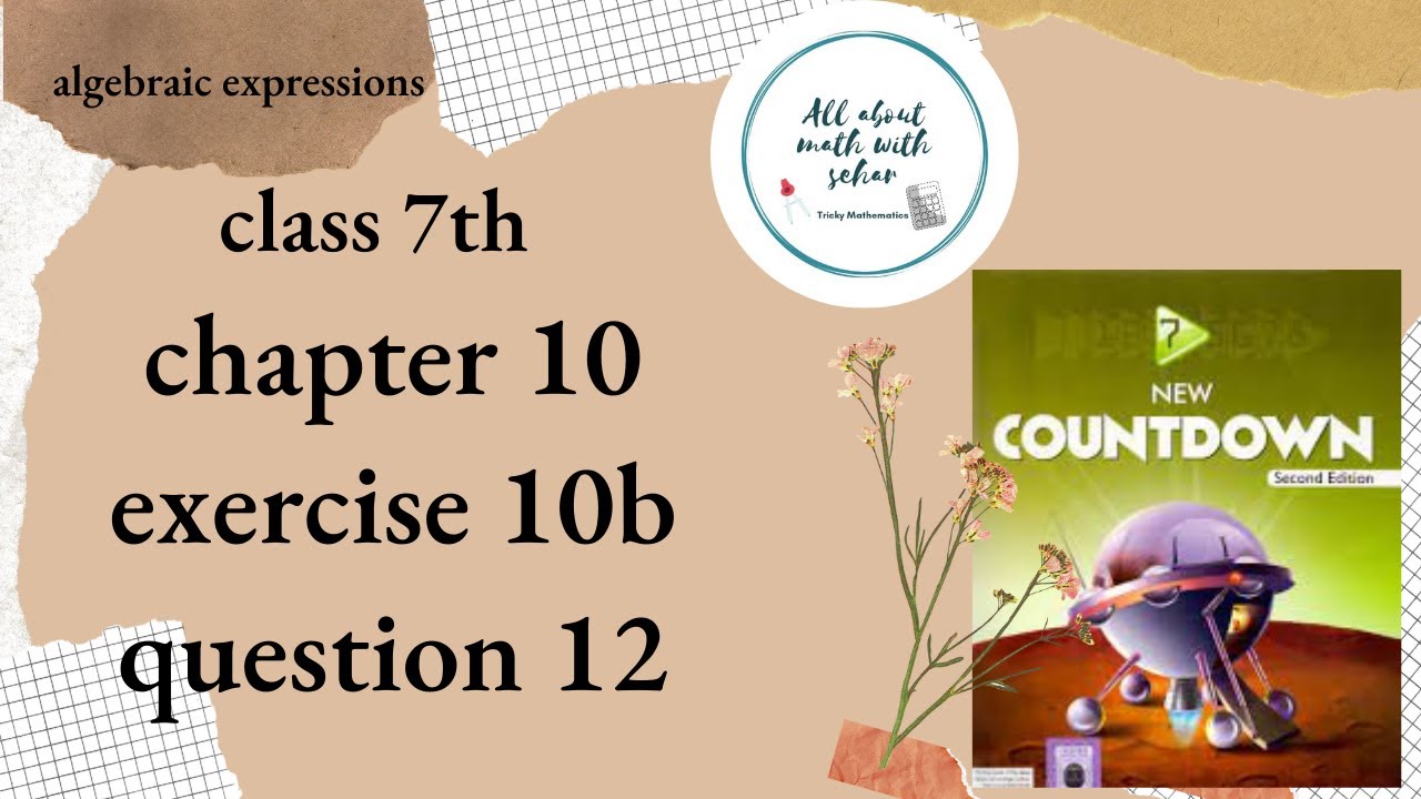 class 7th math chapter 10 factorization of algebraic expressions - YouTube