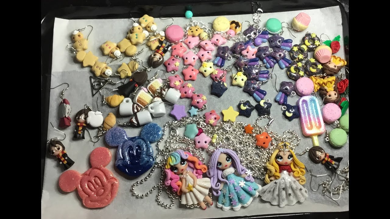 Charm in fimo update!!! - YouTube