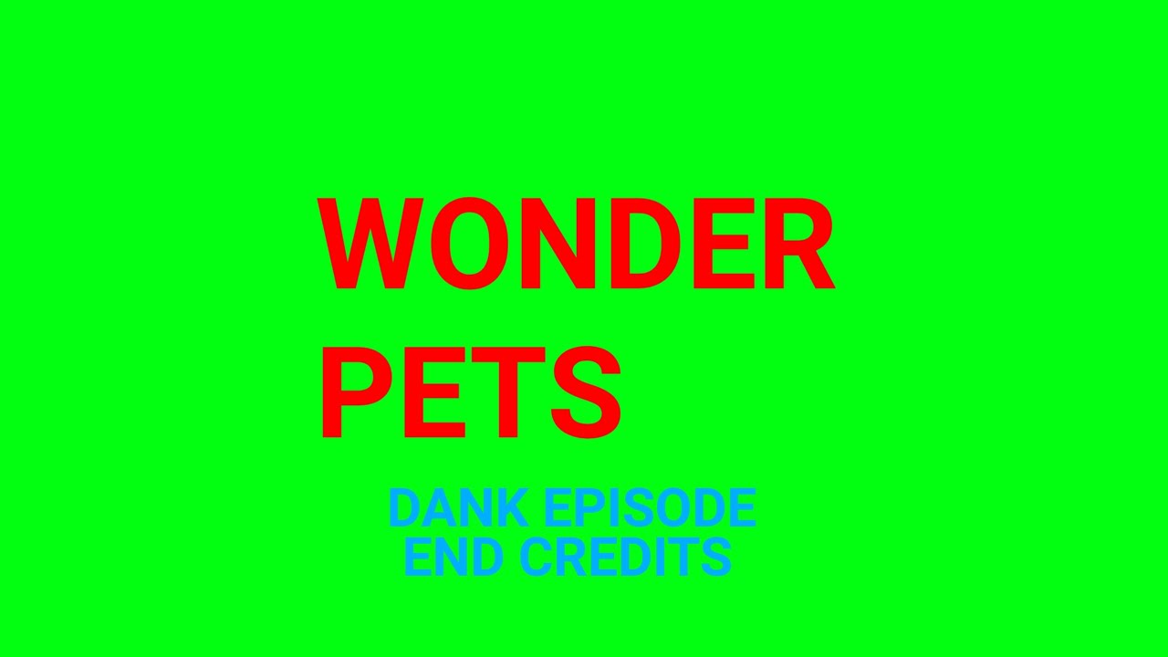 Wonder Pets Credits