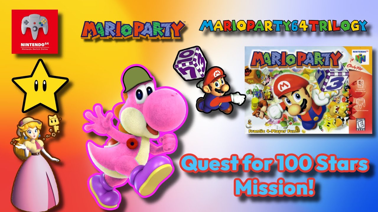 Mario Party 64 Trilogy Live Stream Online Matches Part 1 Mario Party's ...