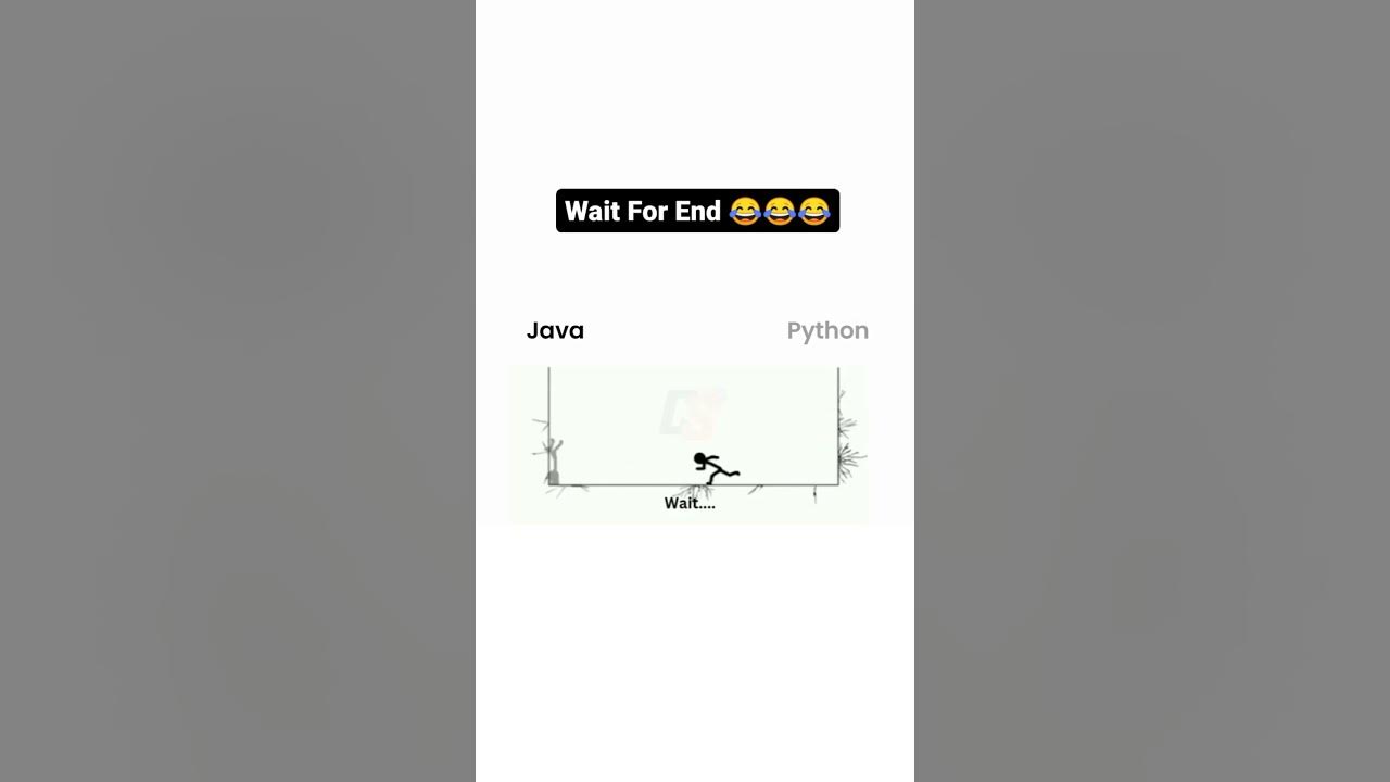 Java Vs Python 🤣 Java Python Codinglover Coder Codinglife Funny
