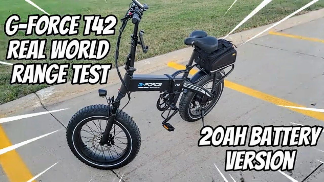 The TRUE Battery Range of the G-Force New T42 - YouTube