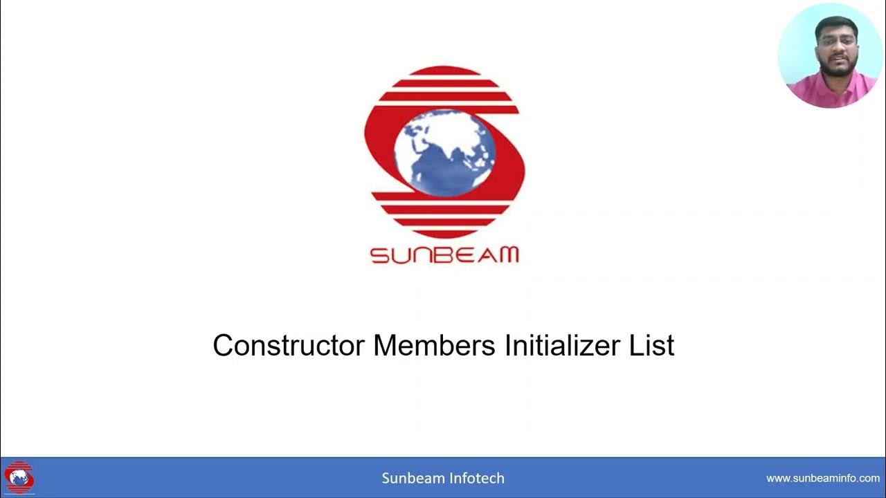 Constructor Members Initializer List Youtube