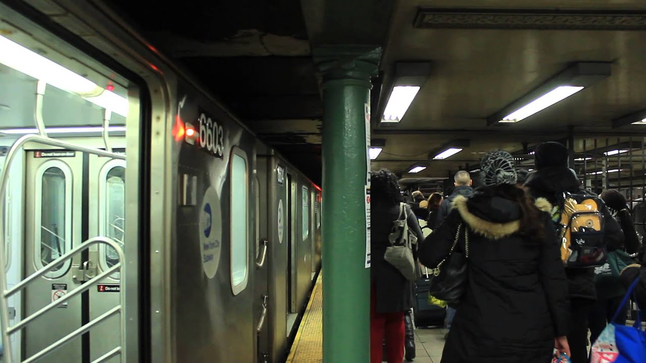 IRT Subway: W. 148th Street Bound R142 (2) Train at W. 135th St. - YouTube