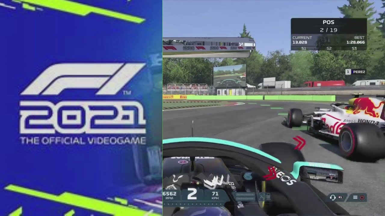 MY FIRST TIME EVER TO PLAY F1 GAME EVER (F1 2021)ITALY GP - YouTube