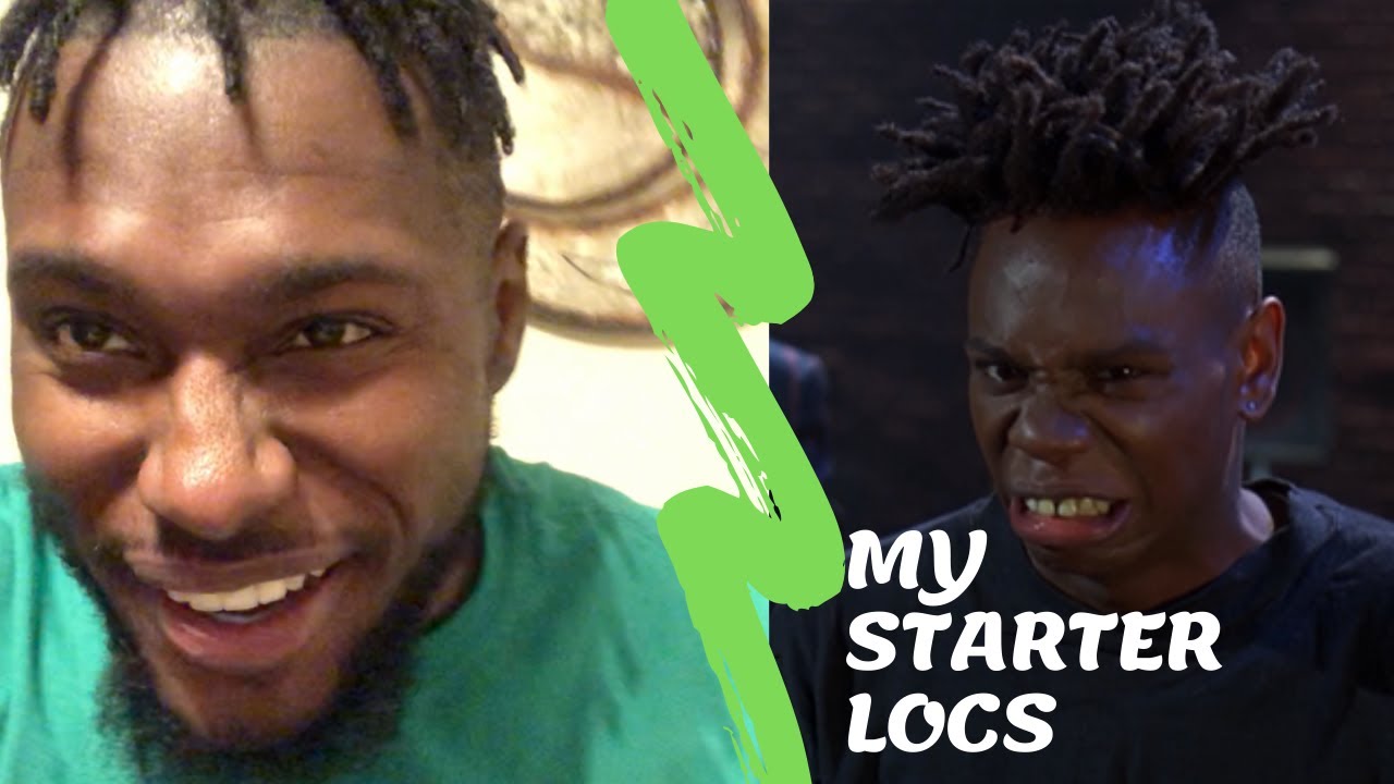 My starter Locs! (week 4) - YouTube