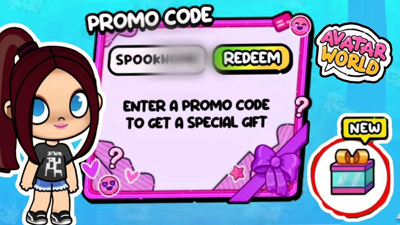 NEW PROMO CODE! FREE FOR ALL PLAYER AVATAR WORLD AVATAR WORLD 🌎 # ...