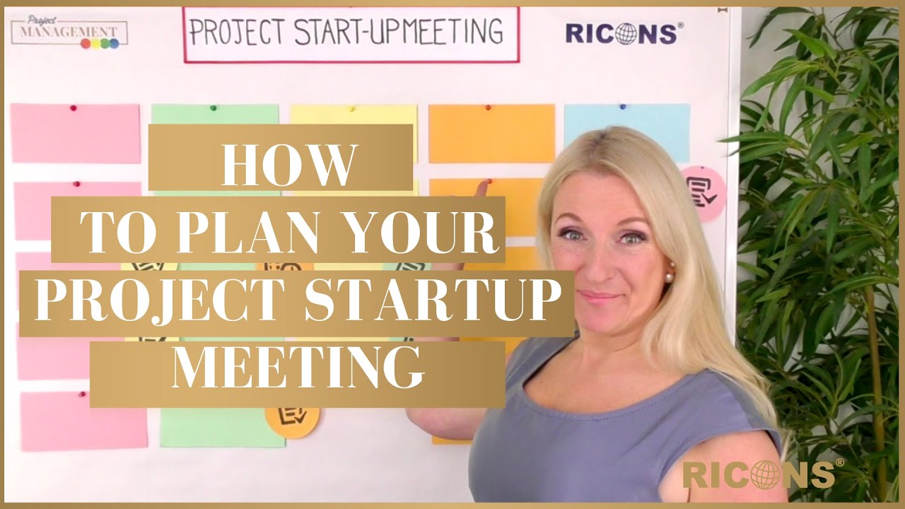 How to plan a Project Startup Meeting in 5 Steps - YouTube