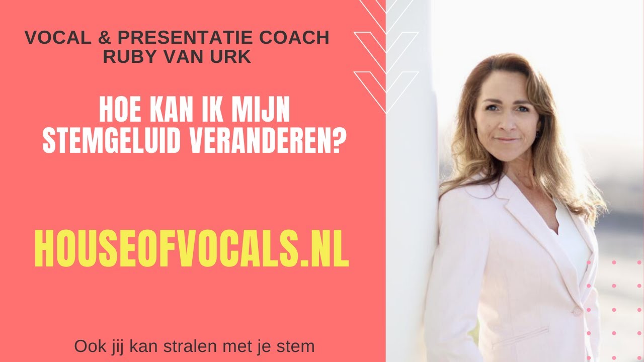 Kan ik mijn stemgeluid veranderen? House of Vocals, Ruby van Urk - YouTube