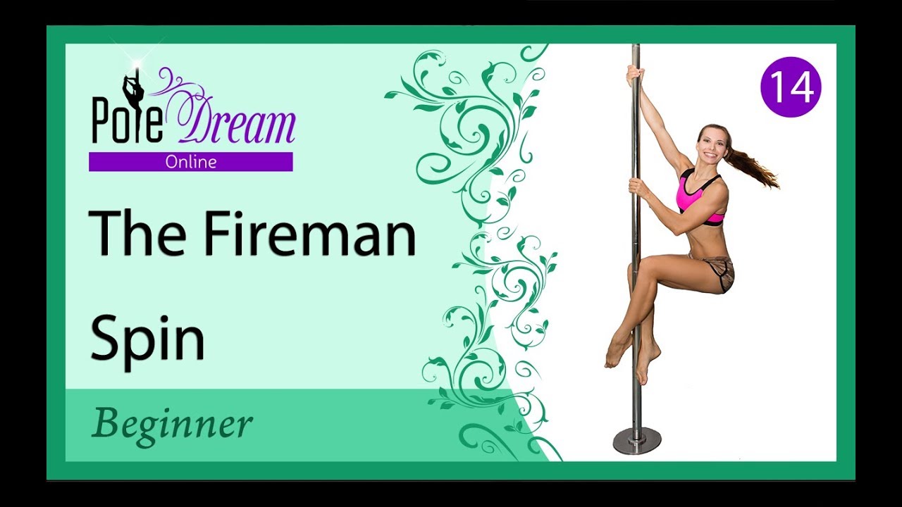 14 - Pole Dance Spin - Fireman spin - YouTube