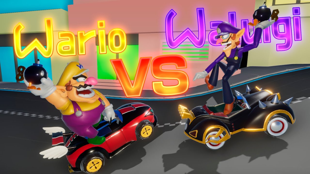 ¿Quien Ganará entre Wario Vs Waluigi? ⚔️ | Rally por Equipos en MARIO ...