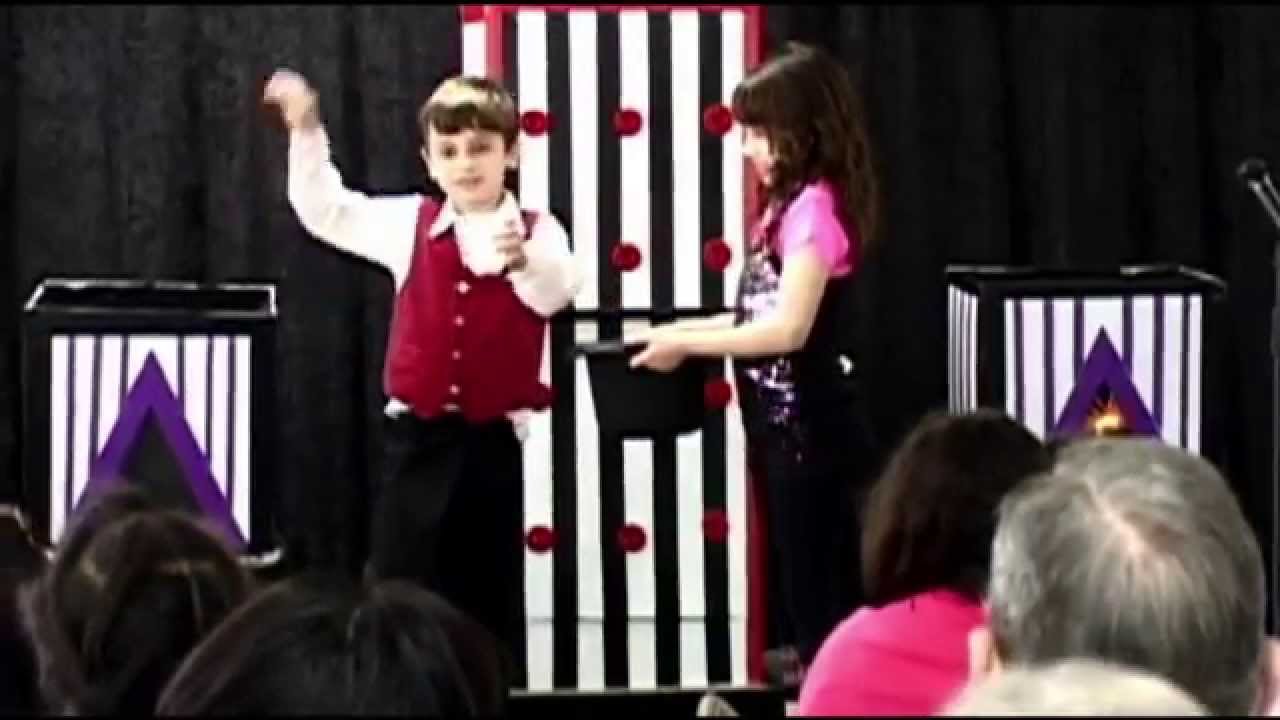 CC & Peter Magic Act 2014 Church Talent Show - YouTube