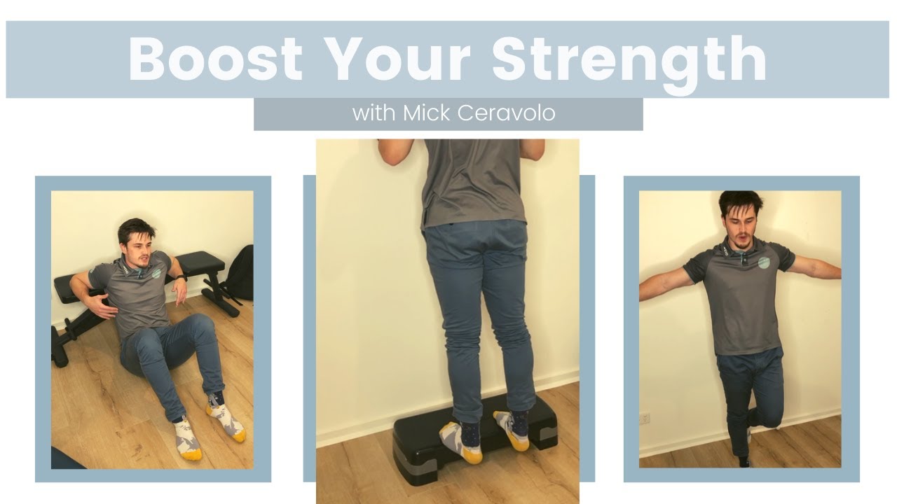 BOOST Your Strength With Mick: Week 3, Exercise 1 - YouTube