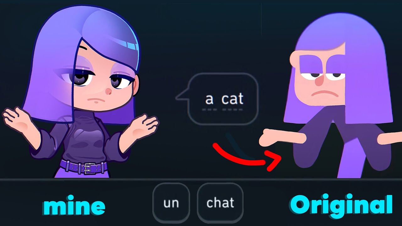 Lily from Duolingo ( animation) gacha - YouTube