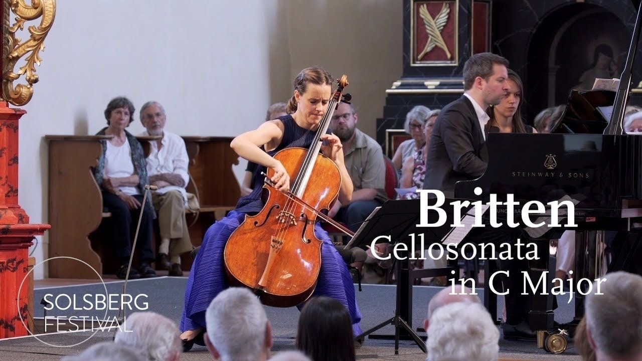 Britten: Cello Sonata in C Major / Sol Gabetta / Bertrand Chamayou ...