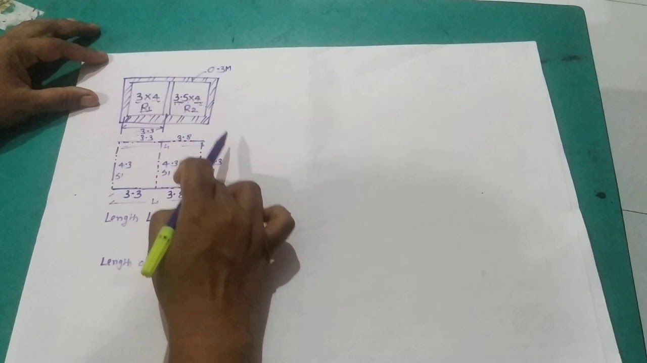 Long wall short wall method 1 - YouTube